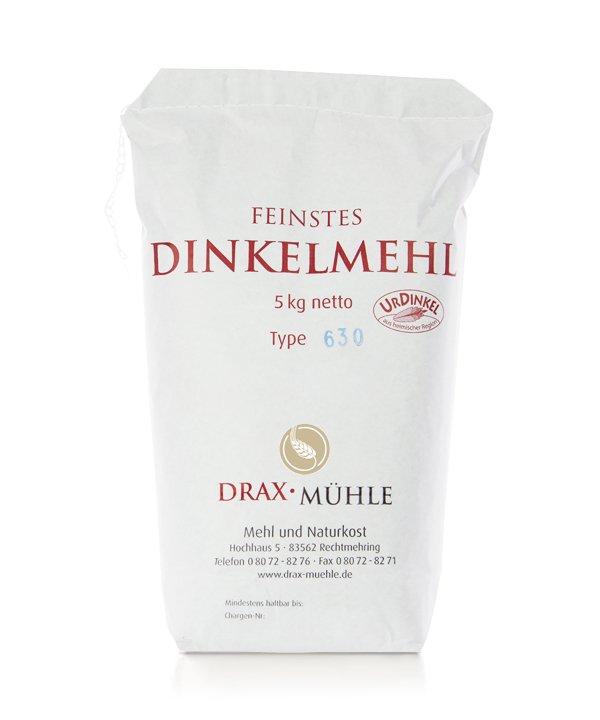 Dinkelmehl Type 630 * 5 kg | konventionell | URDINKEL Mehl | Mehl ...